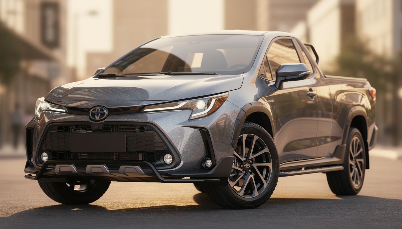 Toyota Corolla Pickup 2026 : la combinaison surprenante de solidité et ...
